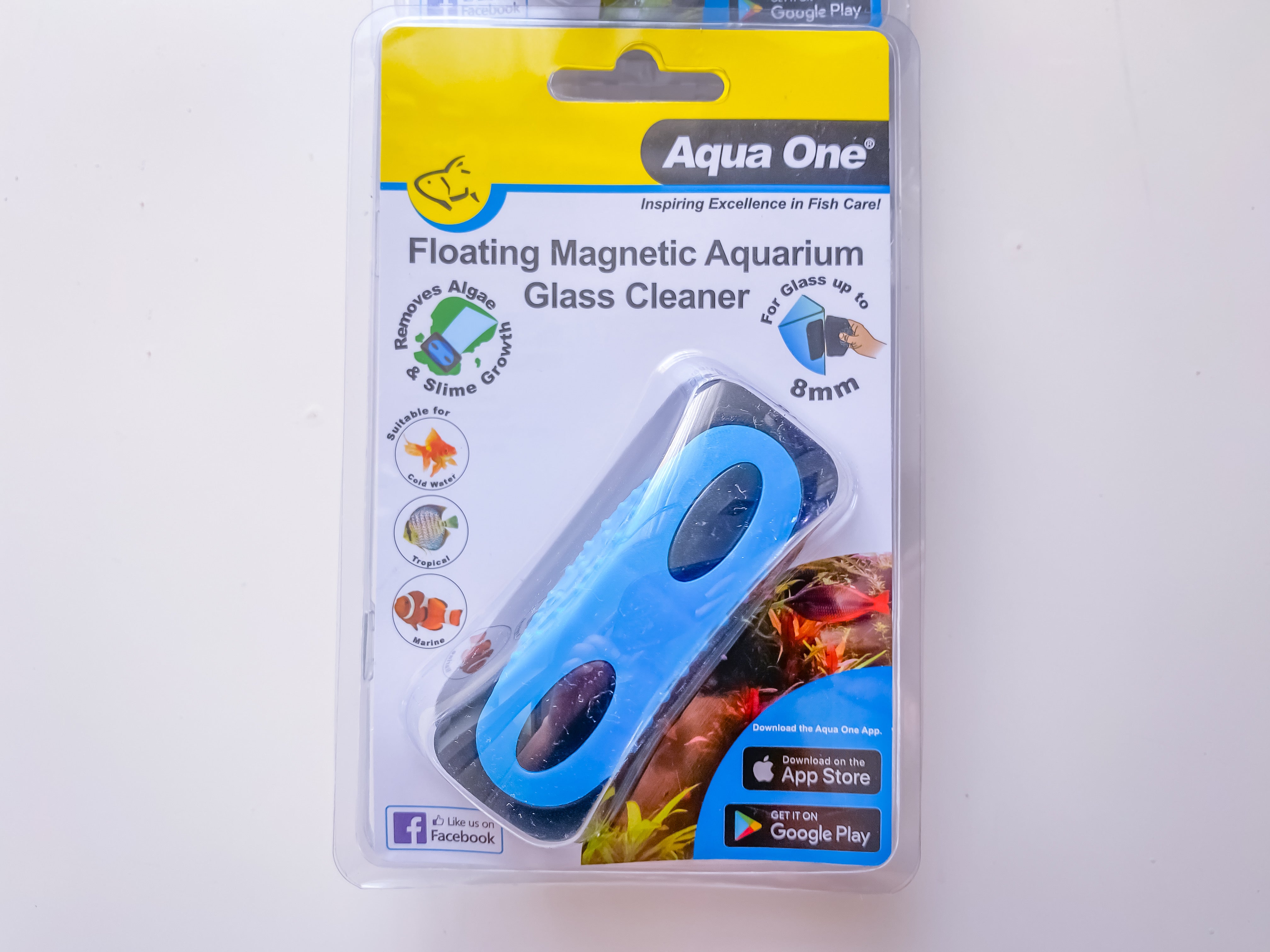 Floating Magnet Aquarium Cleaner Medium | Fancy Fishes