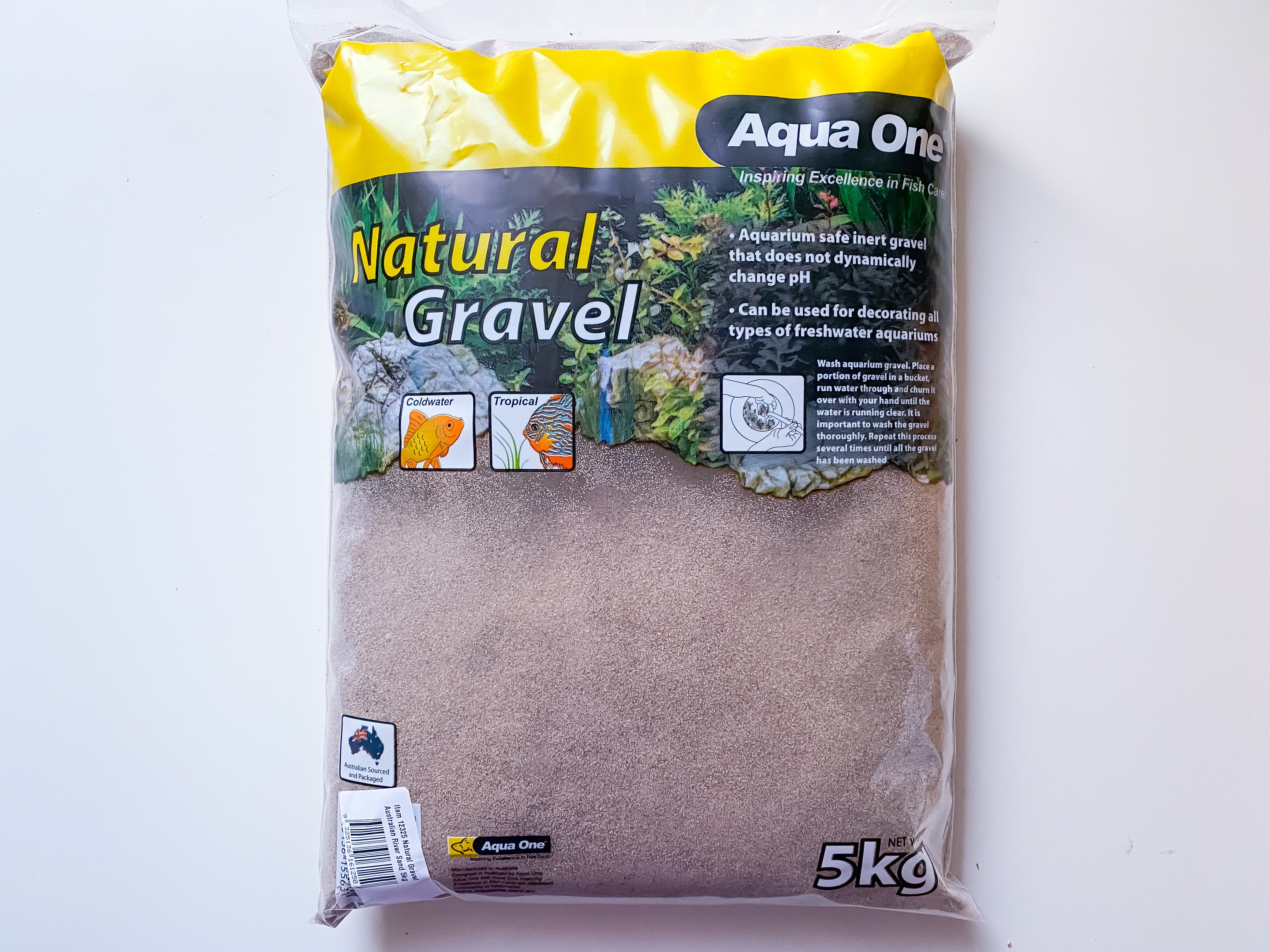 Aqua One Natural Sand 5kg | Fancy Fishes