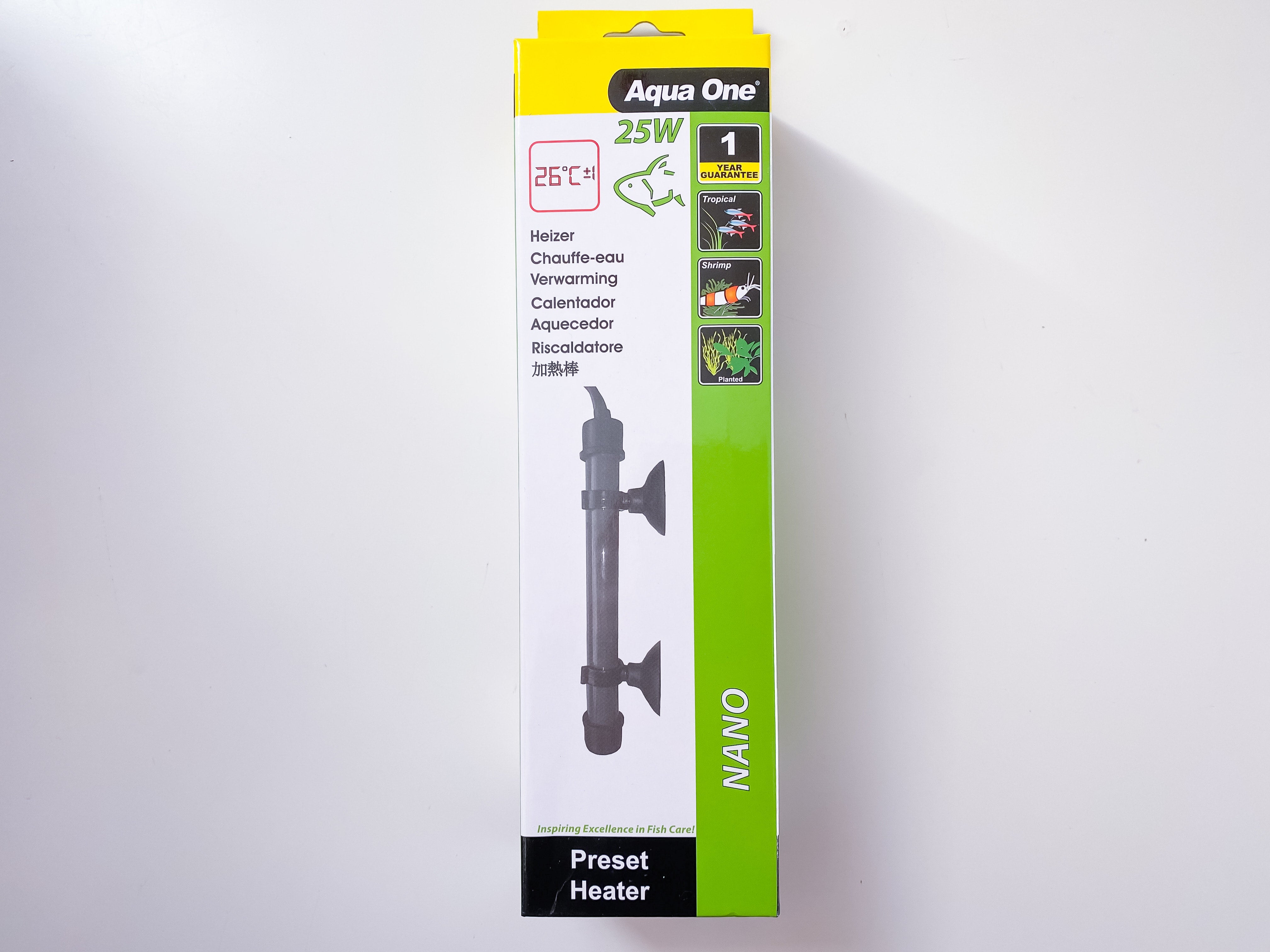 Aqua One Nano Heater 25W | Fancy Fishes