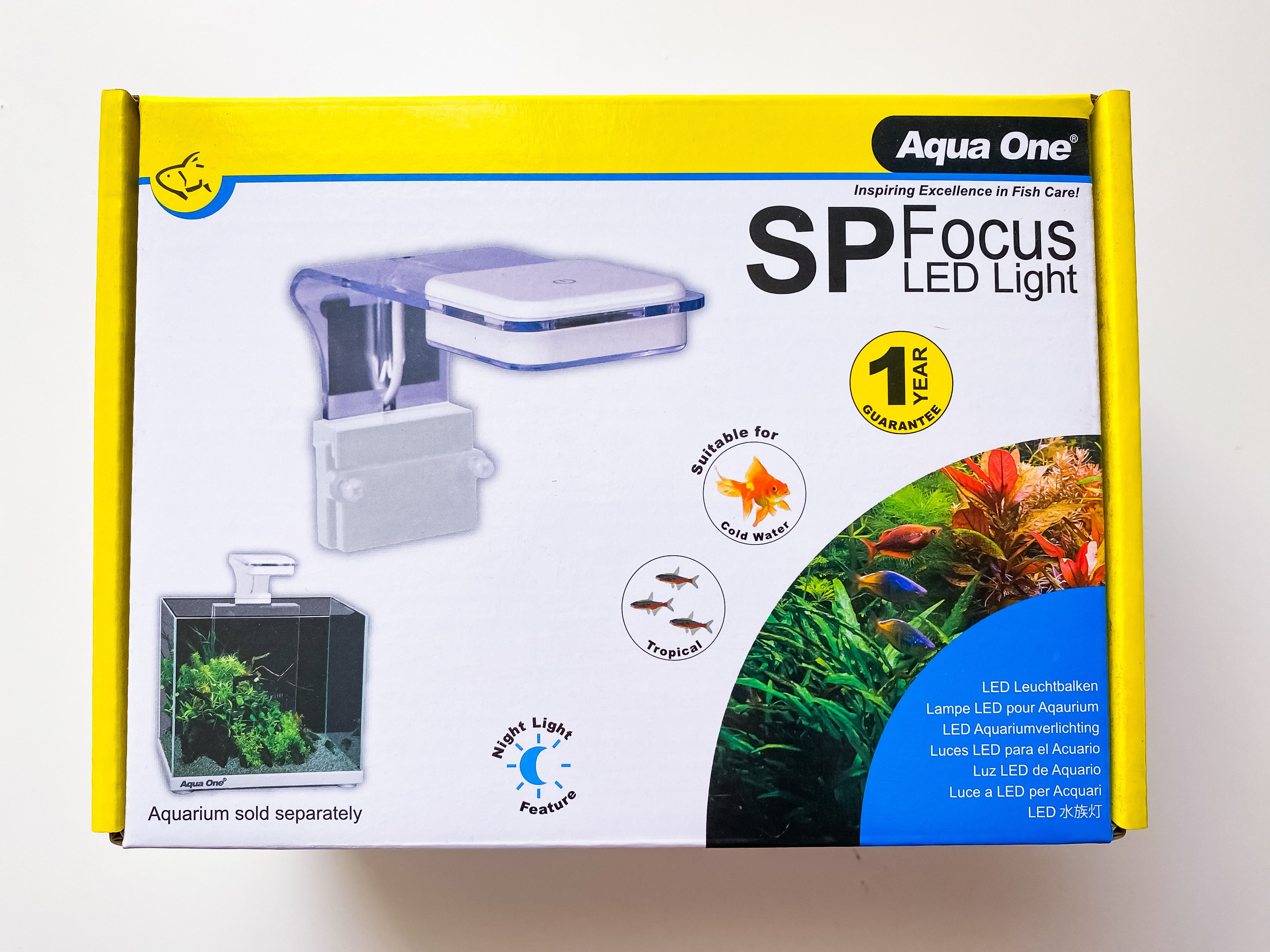Aqua One Focus SP LED Lights (Black) | Fancy Fishes
