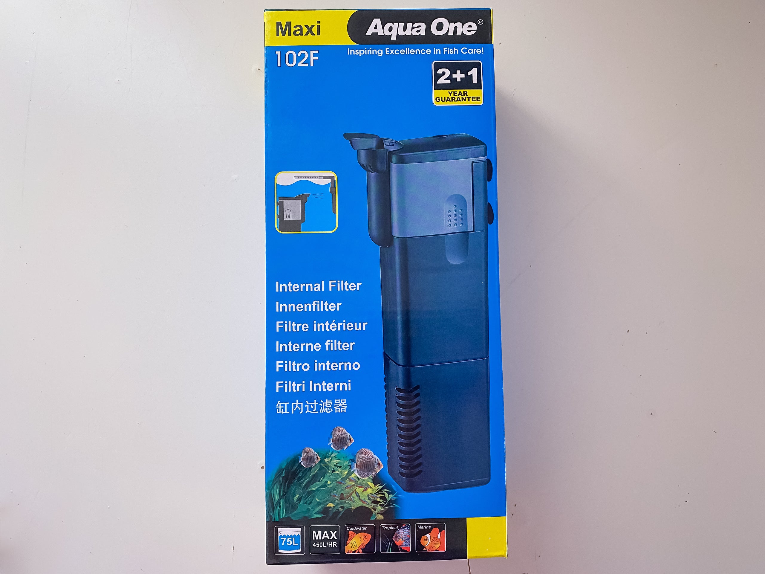 Aqua One Maxi Internal Filter 102F | Fancy Fishes