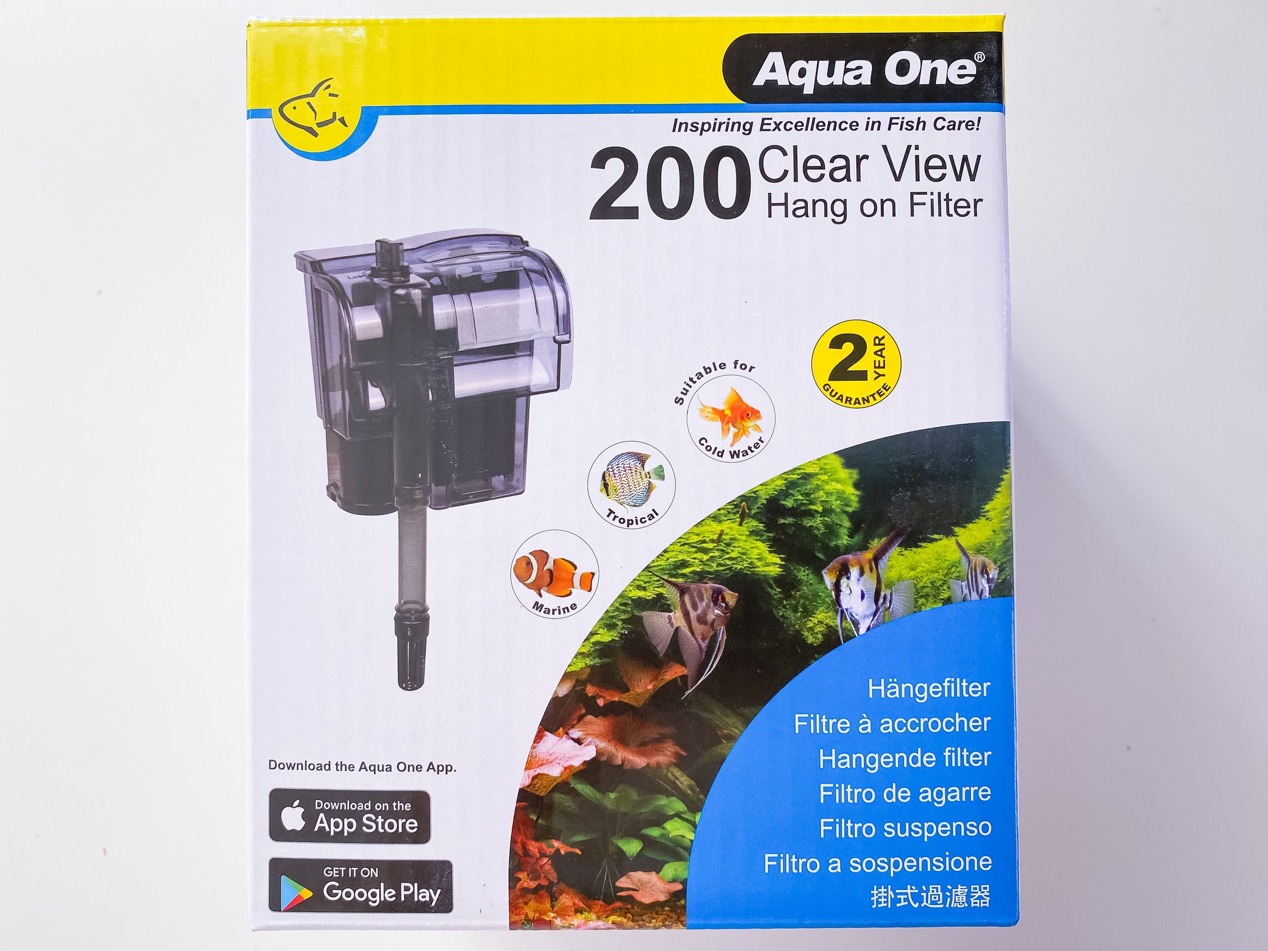 Aqua One Clear View Filter 200 | Fancy Fishes