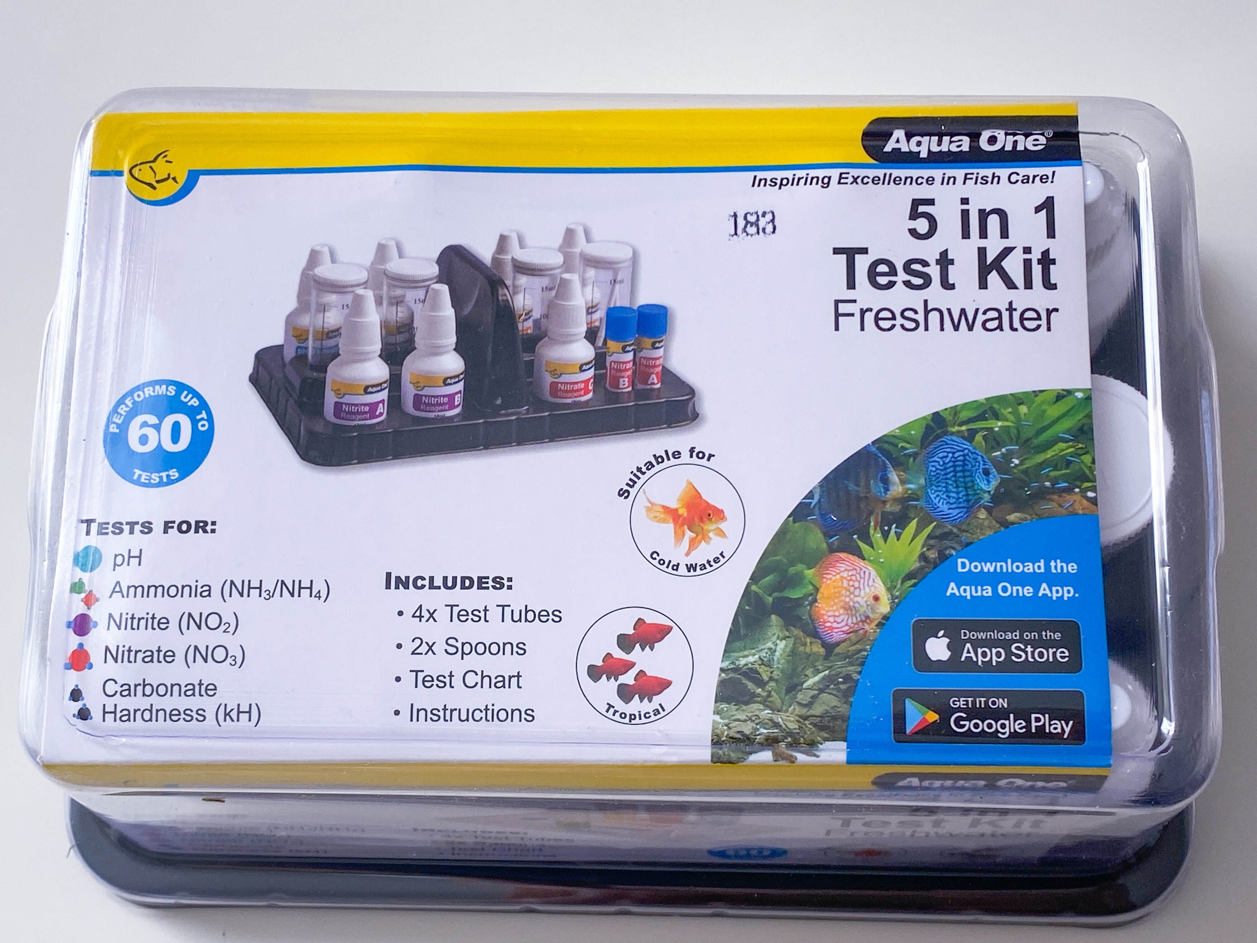 5 in 1 Freshwater Test Kit | Fancy Fishes