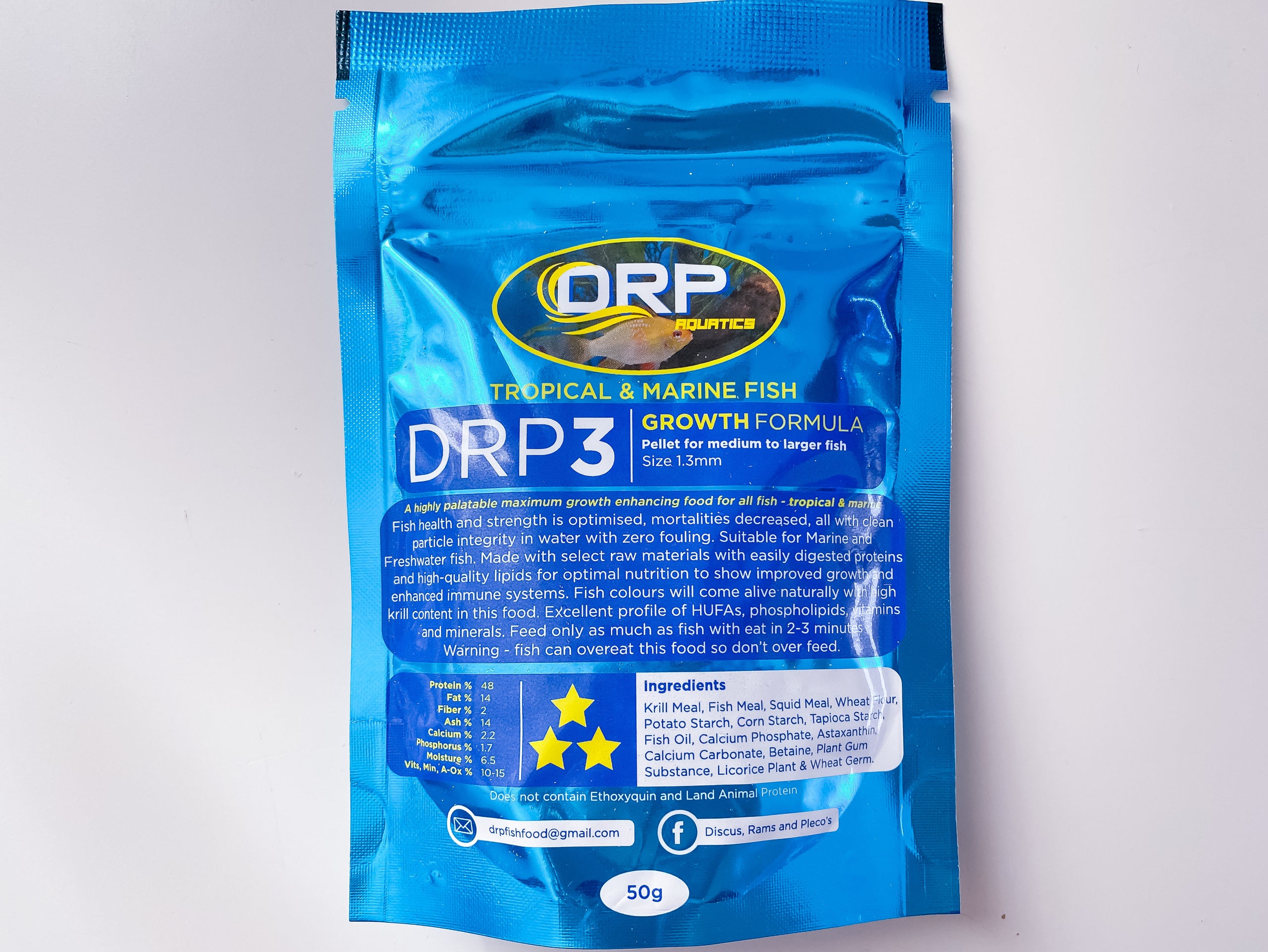 DRP 3 Growth Food | Fancy Fishes